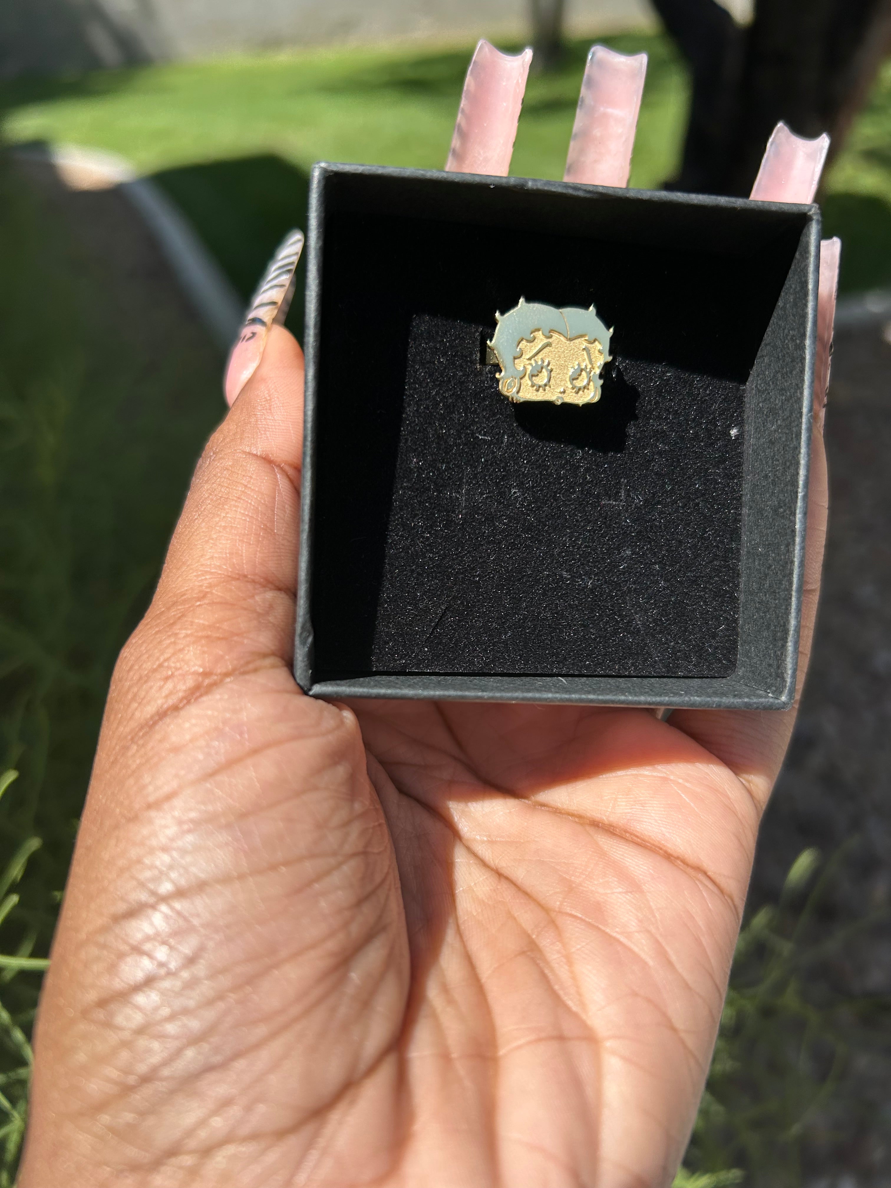 Betty Boop Gold Ring – ByChamorea